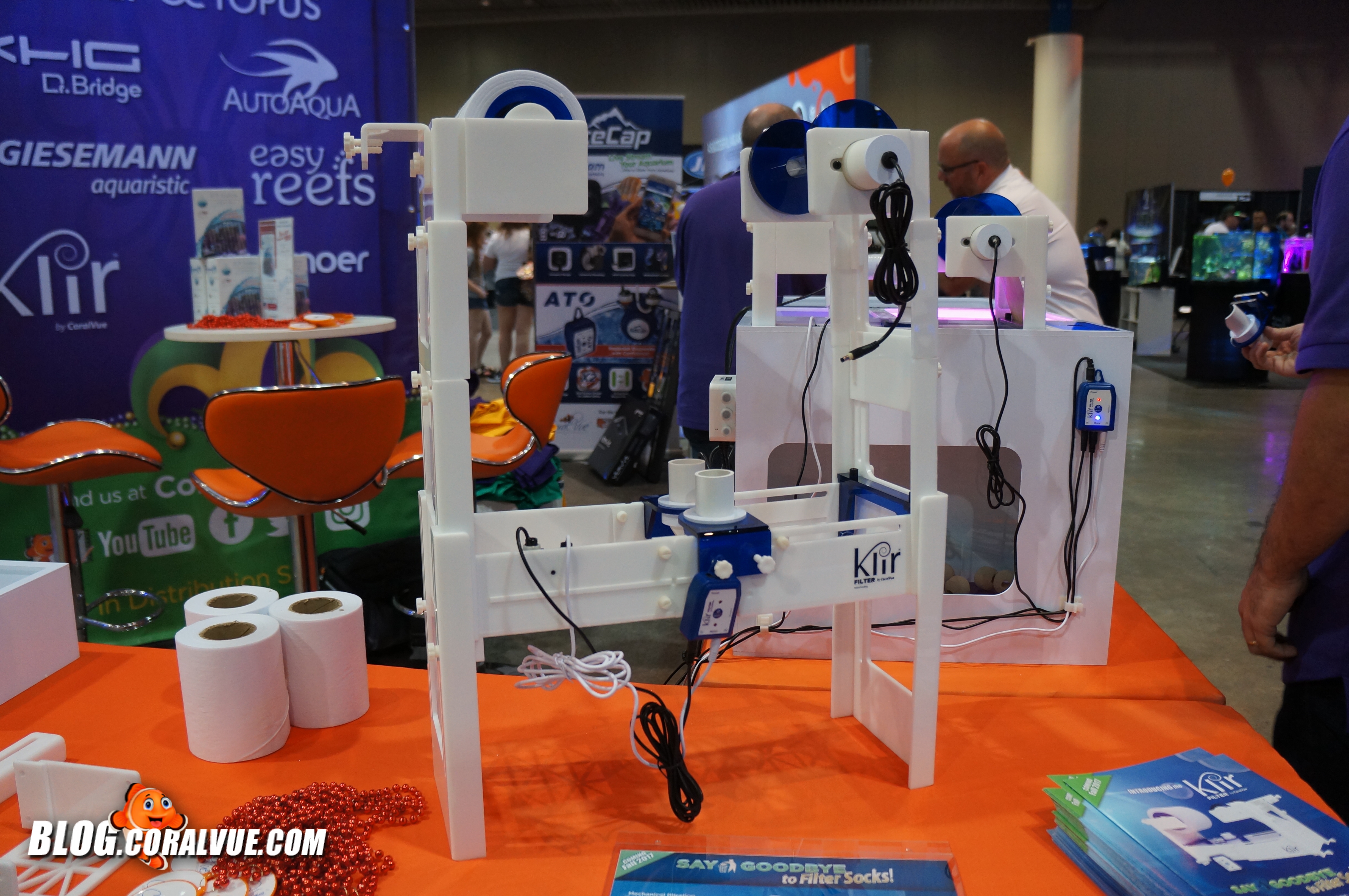 Klir Filter Feature Debut at MACNA 2017 | CoralVue