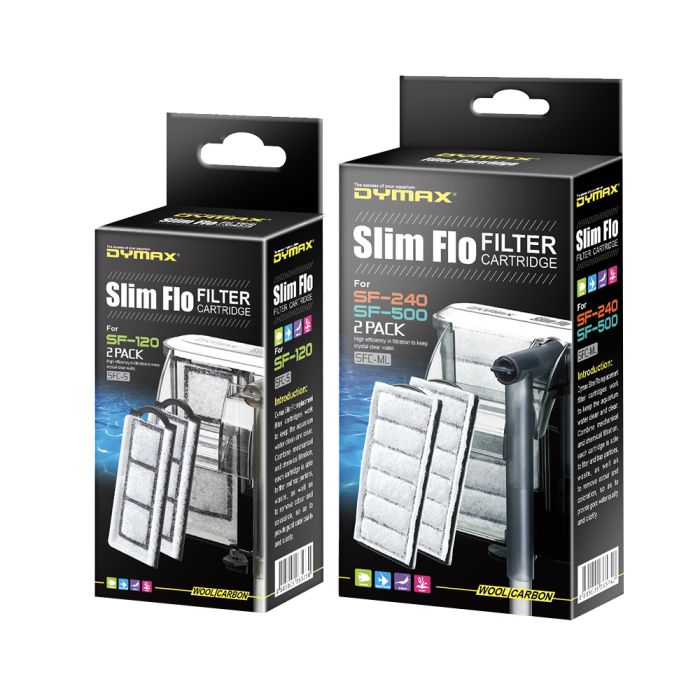Dymax Slim Flo Filter Cartridge - 2 Pack | CoralVue